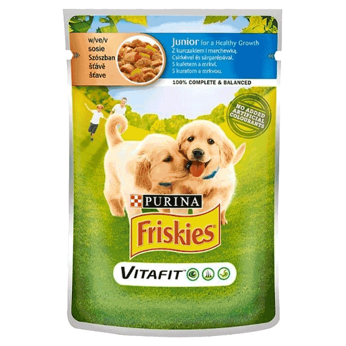 Friskies Dog Junior Piletina i Šargarepa