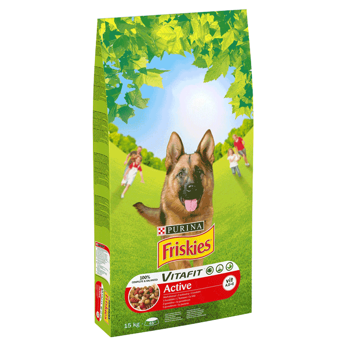 Friskies Dog Active Govedina