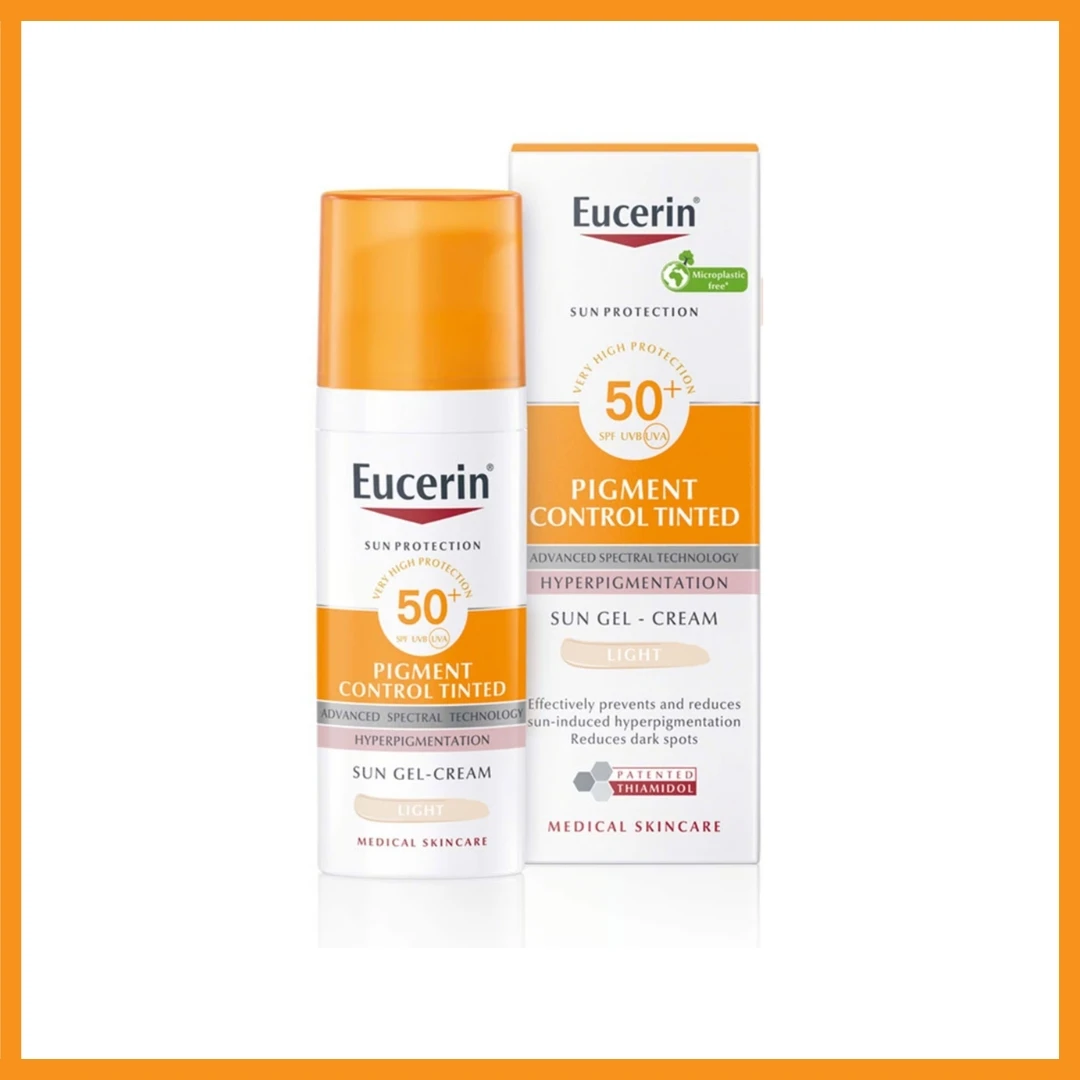 Eucerin® Pigment Control Tonirani Fluid za Zaštitu od Sunca i Protiv Hiperpigmentacija SPF 50+ Svetli 50 mL