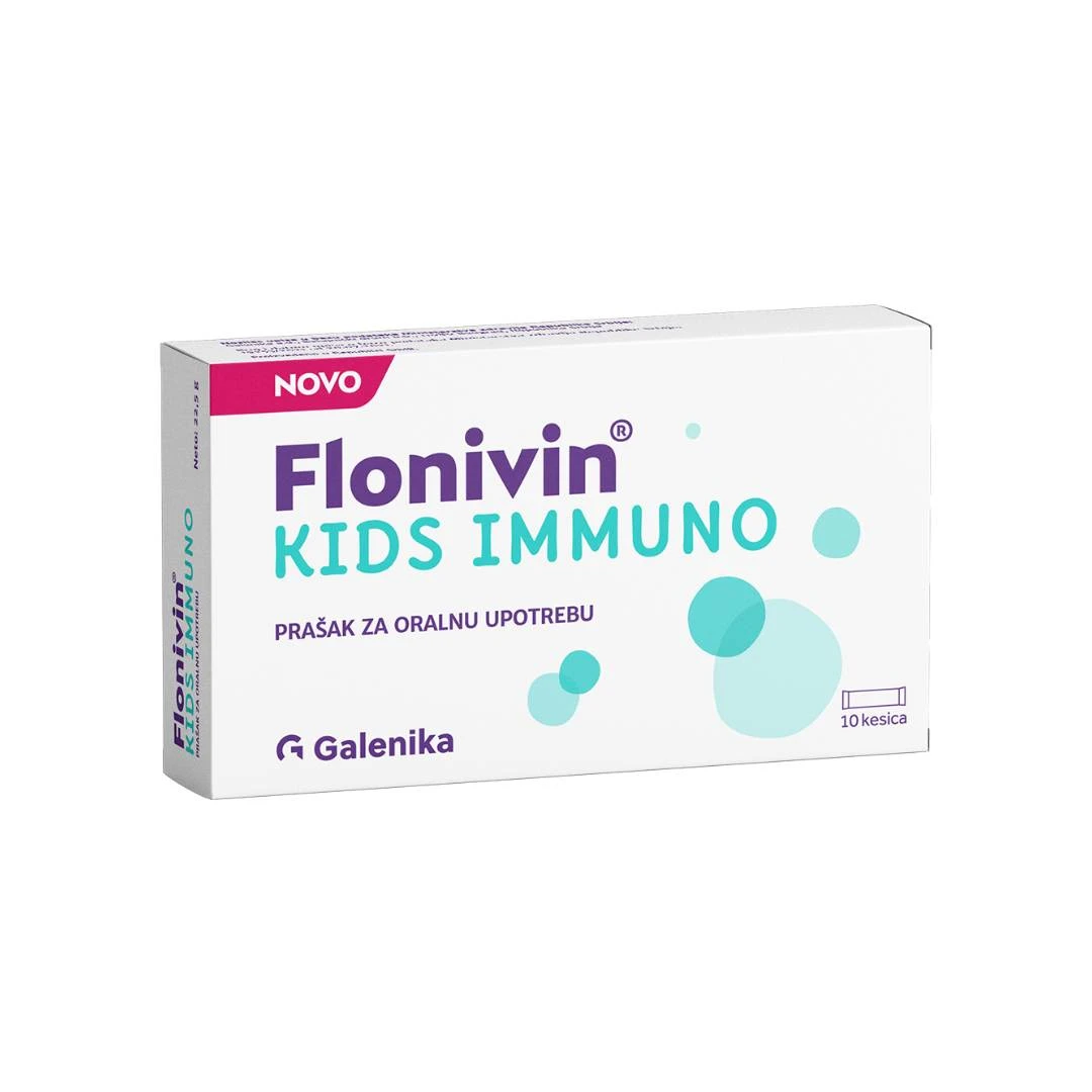 GALENIKA Flonivin® Kids Immuno Probiotik sa Inulinom kao Sinbiotikom 10 Kesica