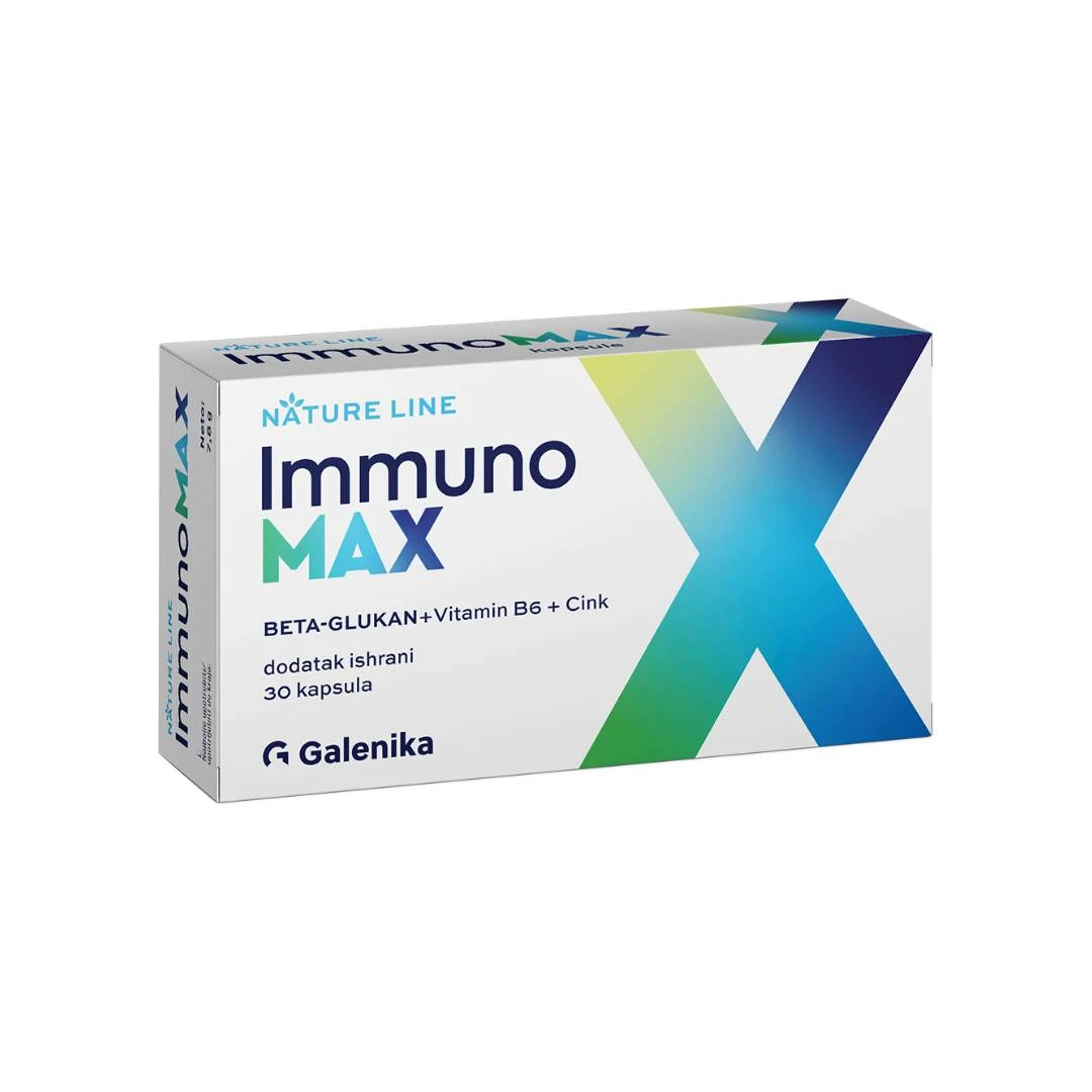 GALENIKA Immuno MAX 30 Kapsula sa Betaglukanom