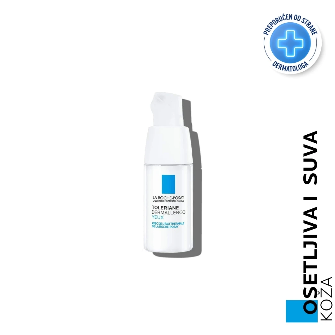 La Roche-Posay TOLERIANE DERMALLERGO YEUX Regenerativna Krema za Zonu oko Oka 20 mL