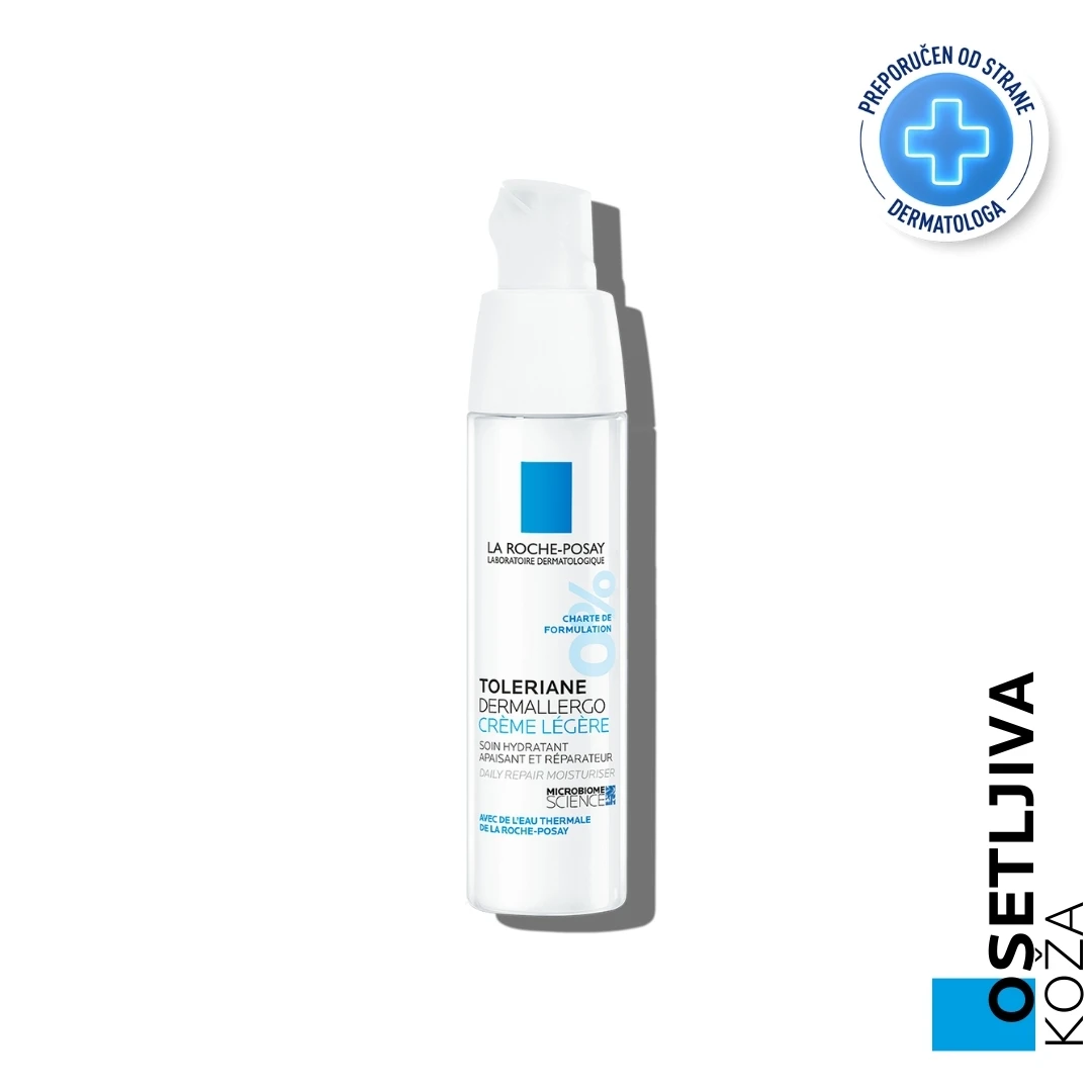 La Roche-Posay TOLERIANE DERMALLERGO FLUIDE Lagana Krema za Osetljivu Kožu 40 mL