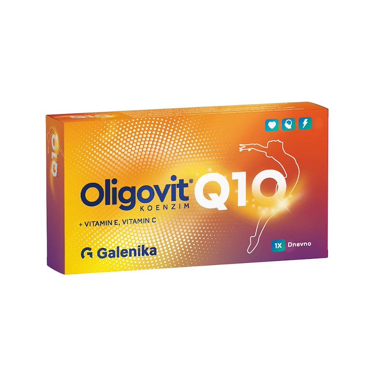 GALENIKA Oligovit Q10 30 Kapsula