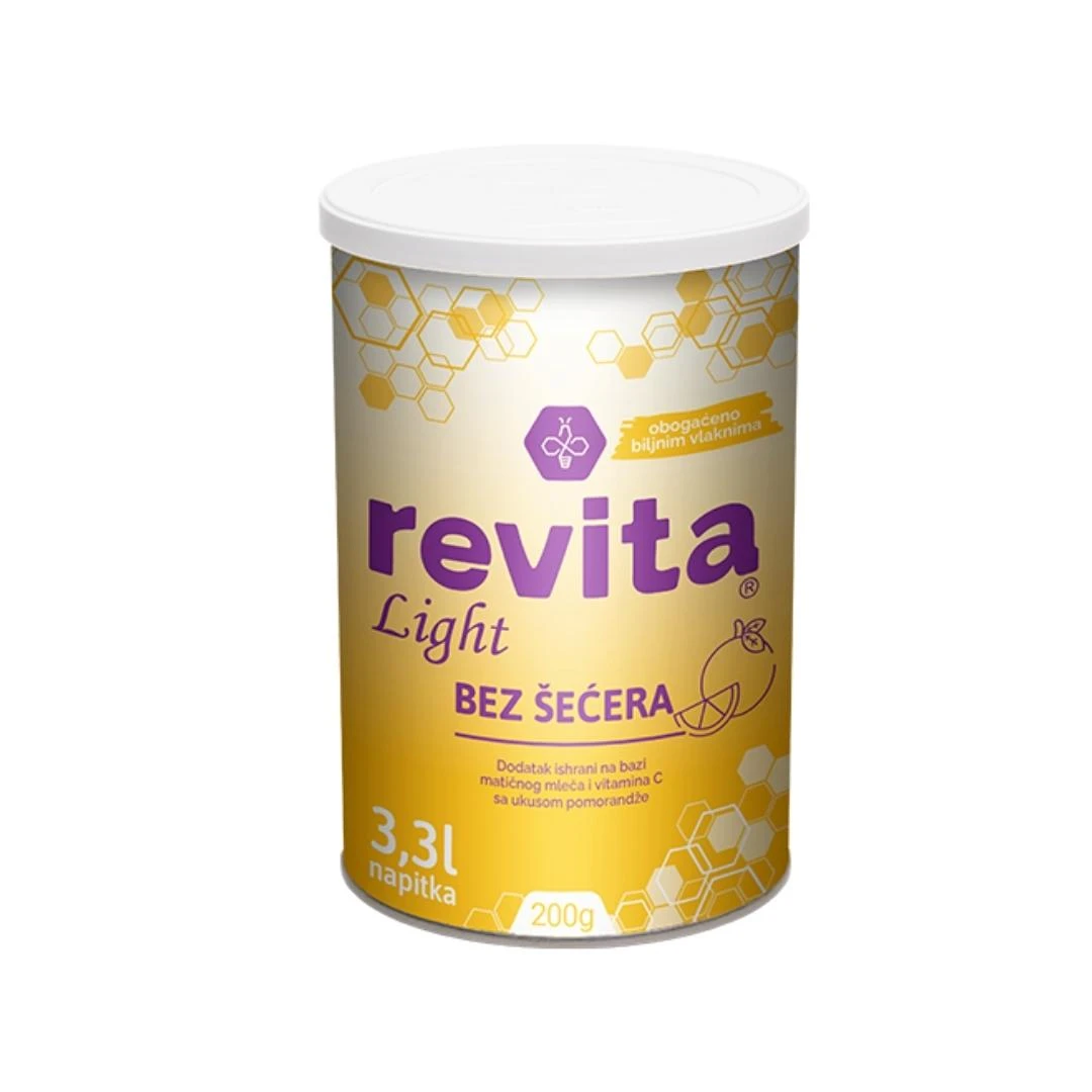 Revita® Light Liofilizovani Matični Mleč BEZ ŠEĆERA 200 g