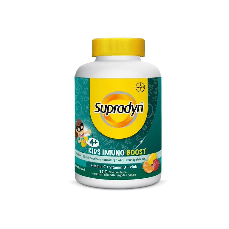 BAYER Supradyn® KIDS IMUNO BOOST 100 Gumenih Tableta