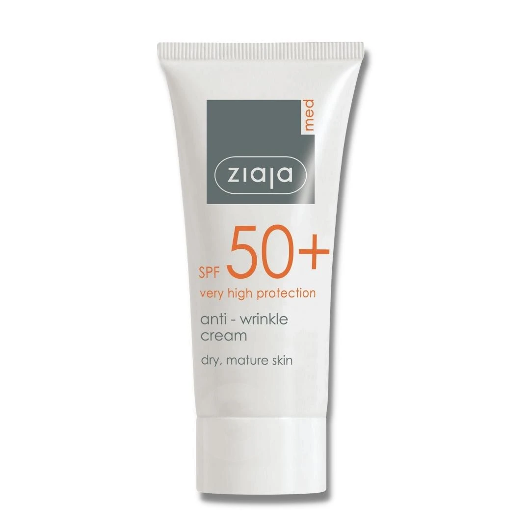 ZIAJA med SPF50+ Anti Age Krema Protiv Starenja i Bora 50 mL