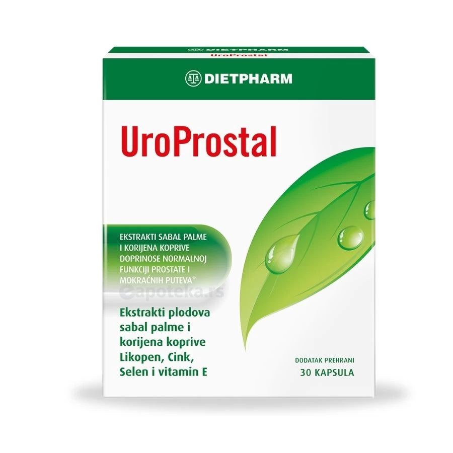 DIETPHARM UroProstal 30 Kapsula za Prostatu