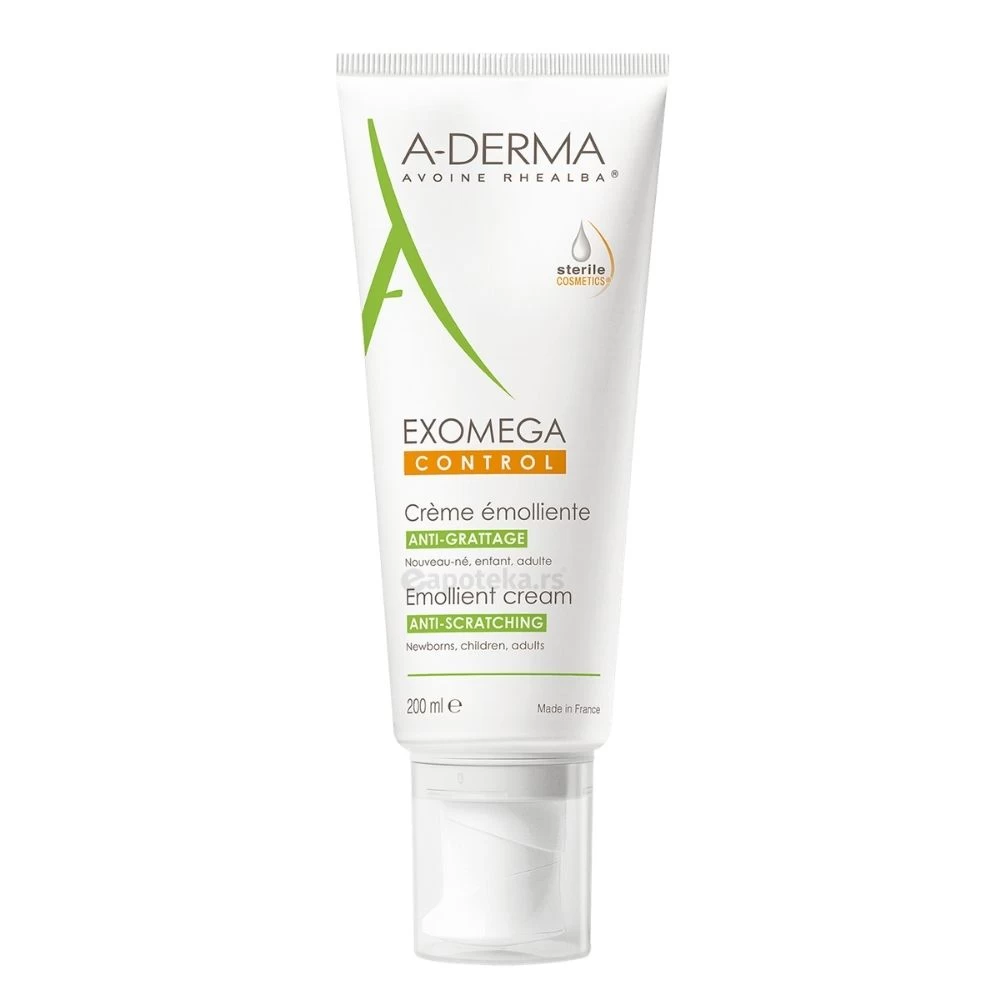 A-DERMA EXOMEGA Control Emolijentna Krema 200 mL