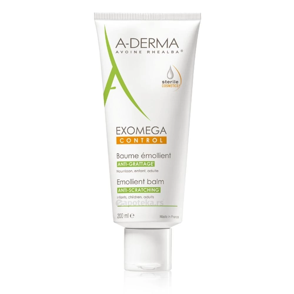 A-DERMA EXOMEGA Control Emolijentni Balzam 200 mL