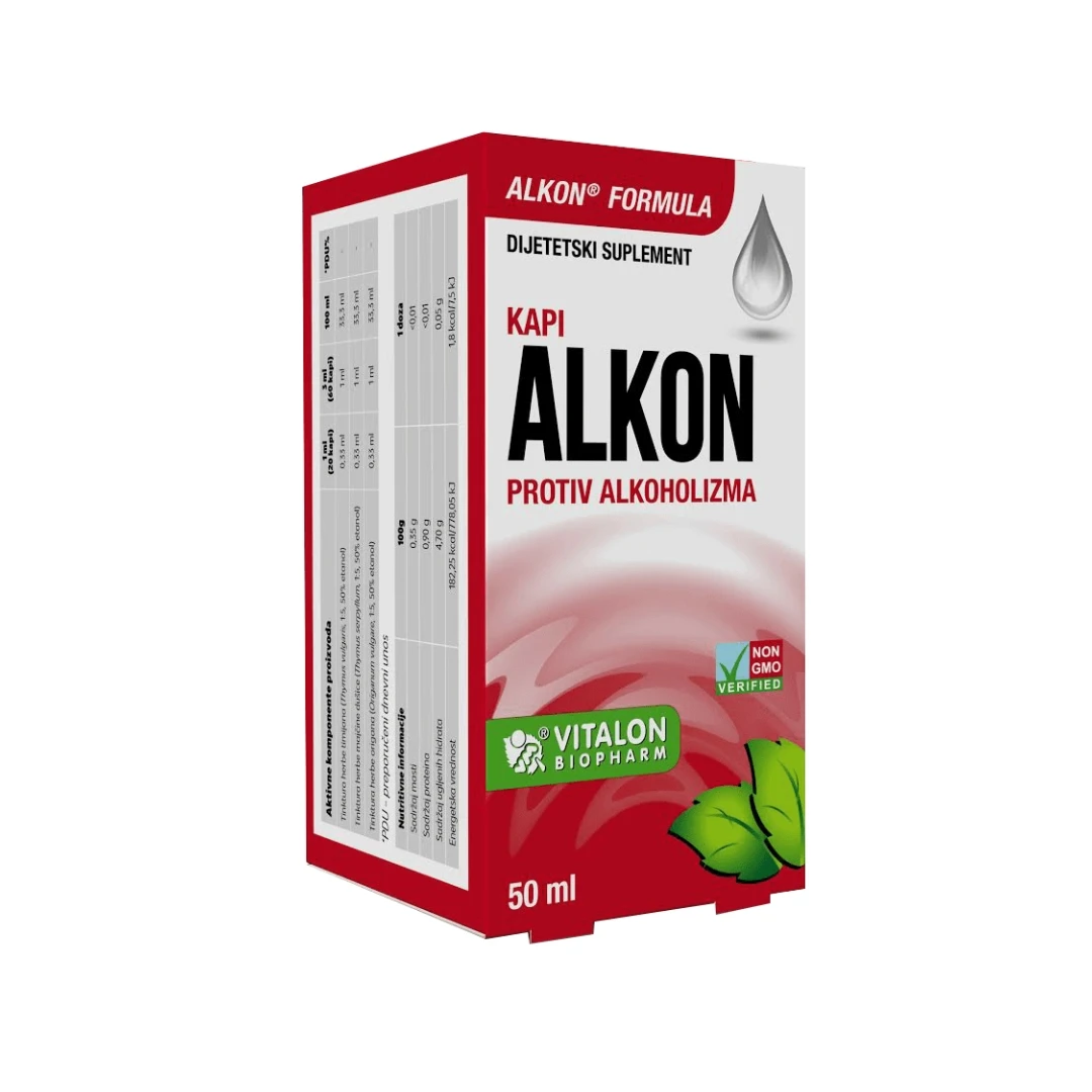 VITALON ALKON Kapi za Odvikavanje od Alkoholizma 50 mL