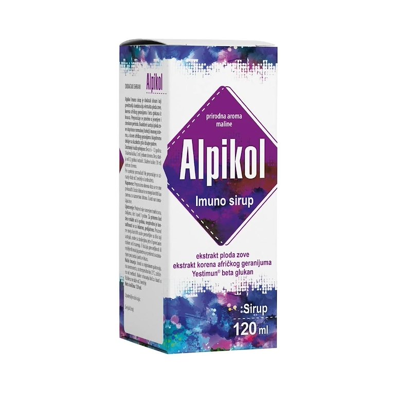 Alpikol® Imuno Sirup sa Beta Glukanom 120 mL