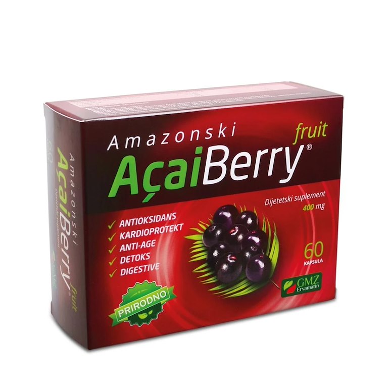 Amazonski Acai Berry 60 Kapsula Akai Beri