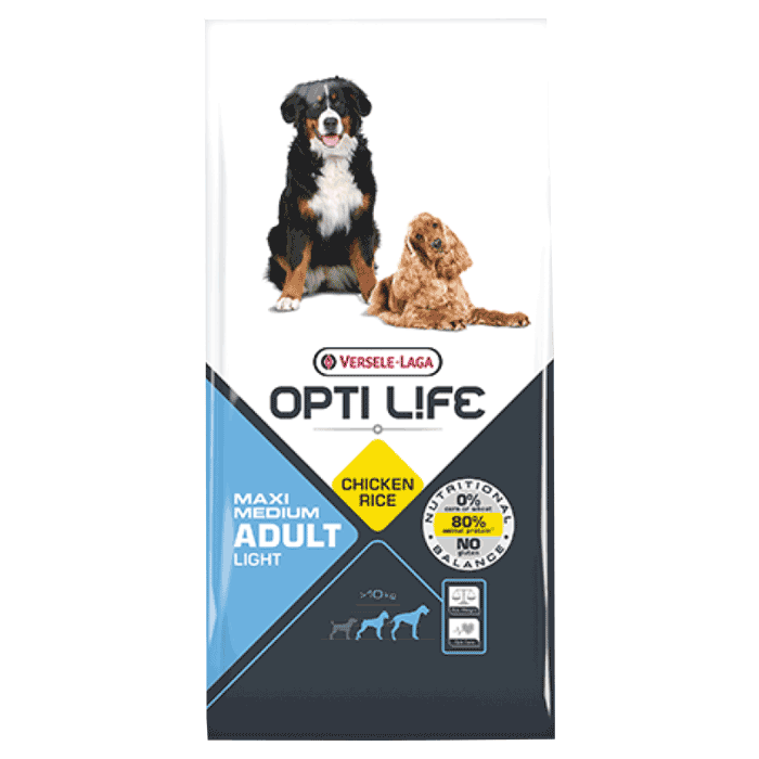 Opti Life Medium & Maxi Adult Light, 12.5 kg