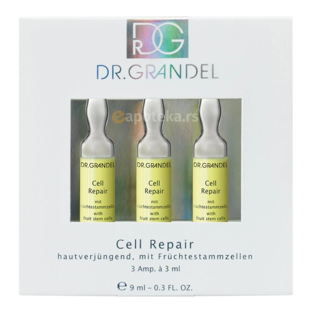 Dr. Grandel Ampule za Podmlađivanje Kože CELL REPAIR 3x3mL