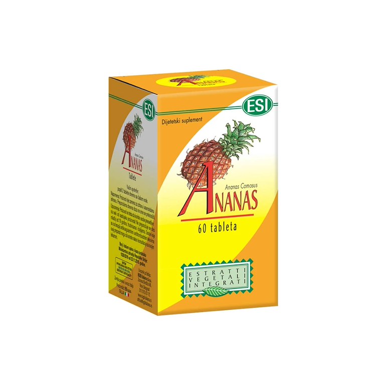ESI Ananas Tablete za Mršavljenje 60 Tableta