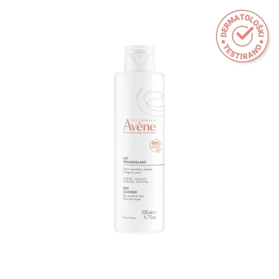 Avène Gentle Milk Cleanser Sensitive Skin Nežno Mleko za Čišćenje Osetljive Kože 200 mL