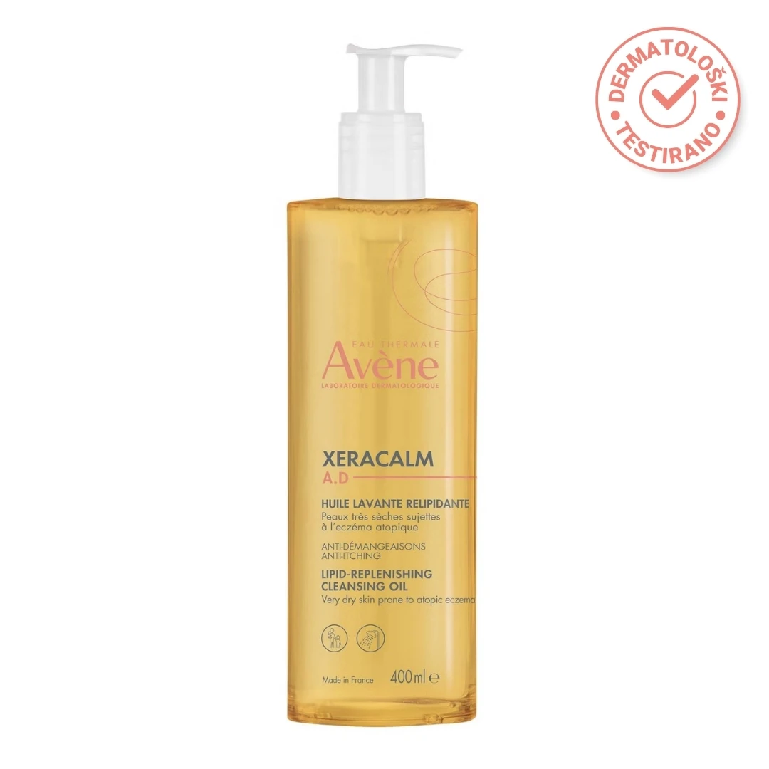 Avène XeraCalm AD Relipidirajuće Ulje za Kupanje XeraCalm AD Lipid-Replenishing Cleansing Oil 400 mL