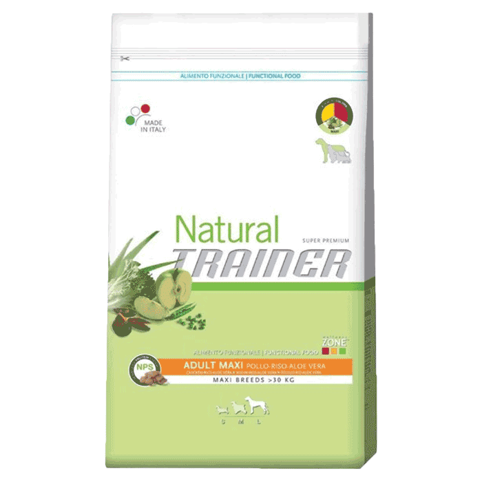 Trainer Natural Adult Maxi Piletina, Pirinač & Aloe Vera