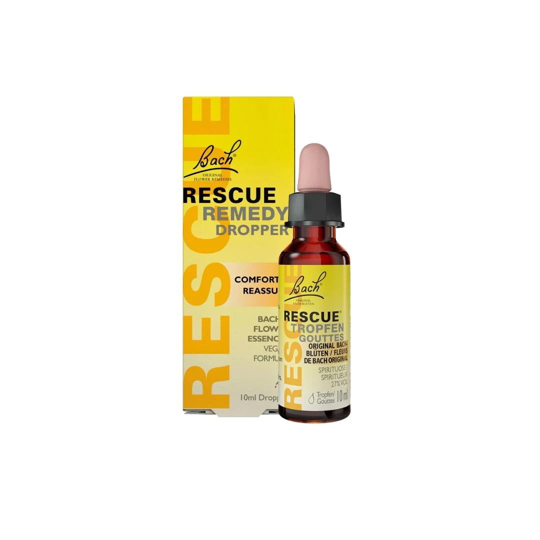 Bach® RESCUE REMEDY® Homeopatske Cvetne Kapi za Smirenje 10 mL