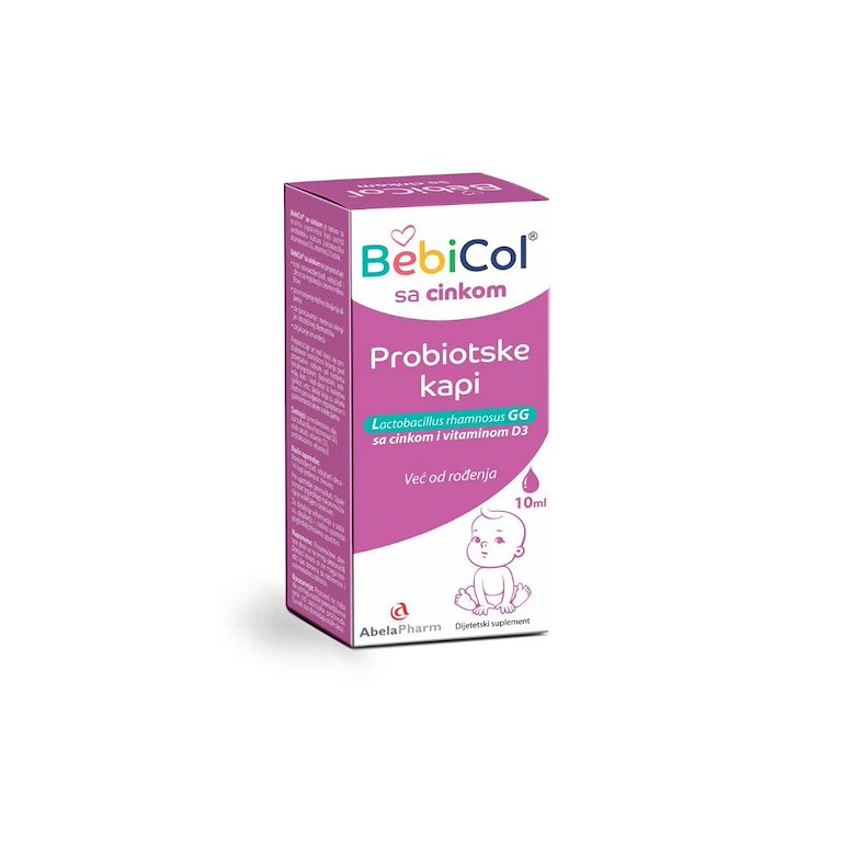 BebiCol® Probiotske Kapi sa Cinkom 10 mL