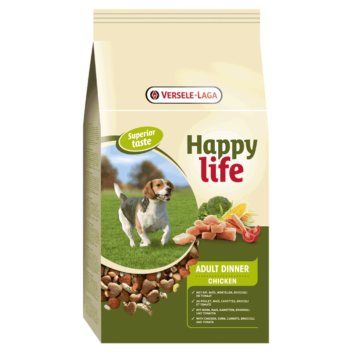 Happy Life Adult Piletina Dinner, 15 kg