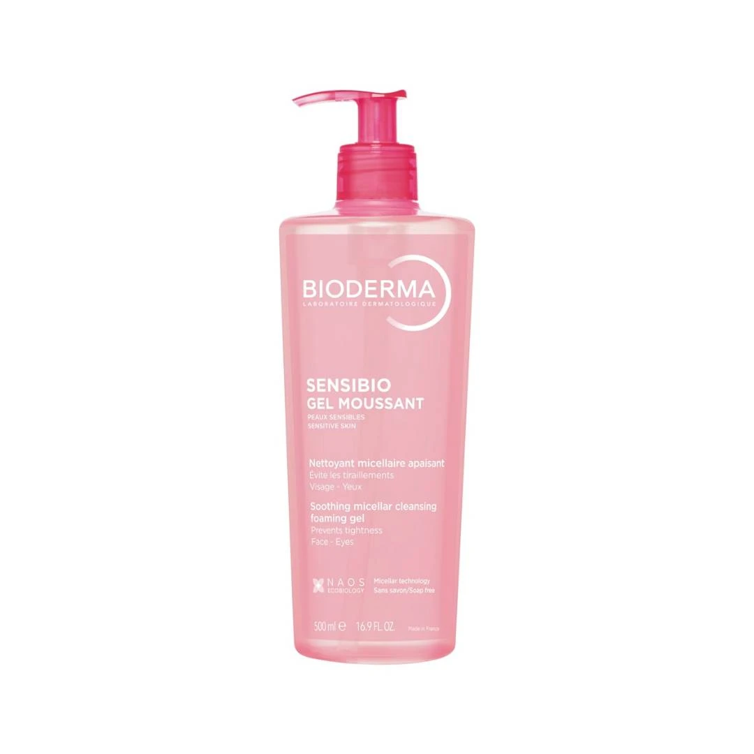 BIODERMA Sensibio MOUSSANT Umirujući Micelarni Penasti Gel za Umivanje 500 mL