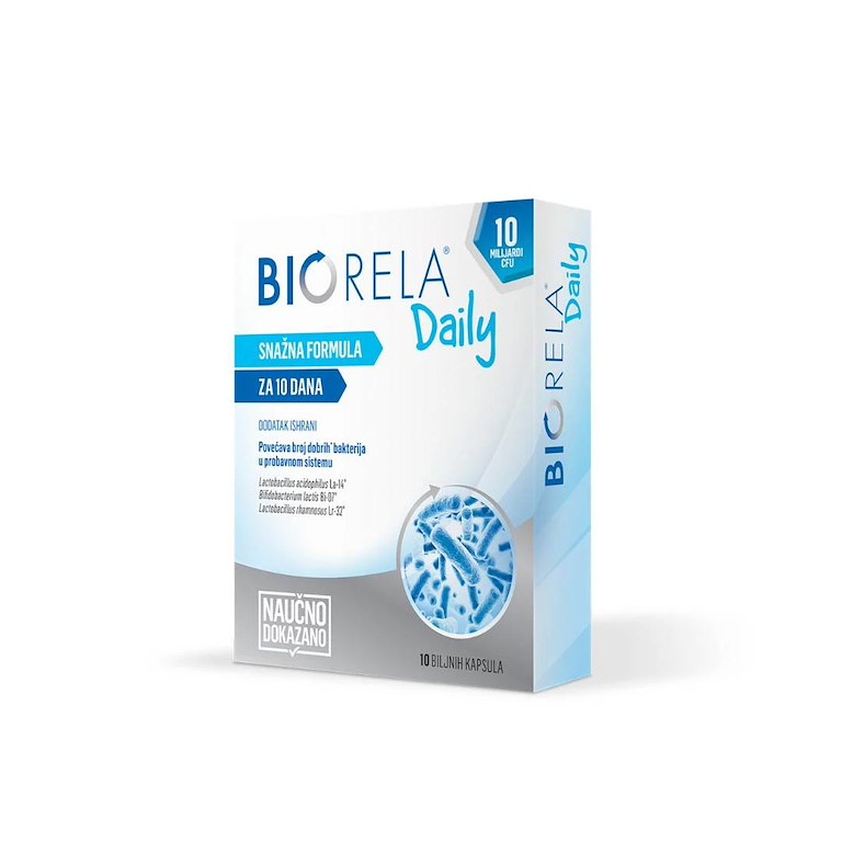 BIORELA® Daily Probiotik 10 Kapsula