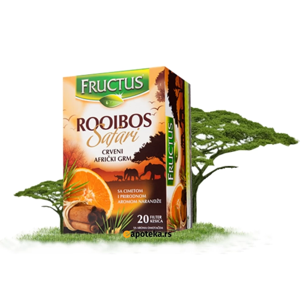 Fructus Čaj Exclusive Rooibos Safari - Crveni Afrički Grm