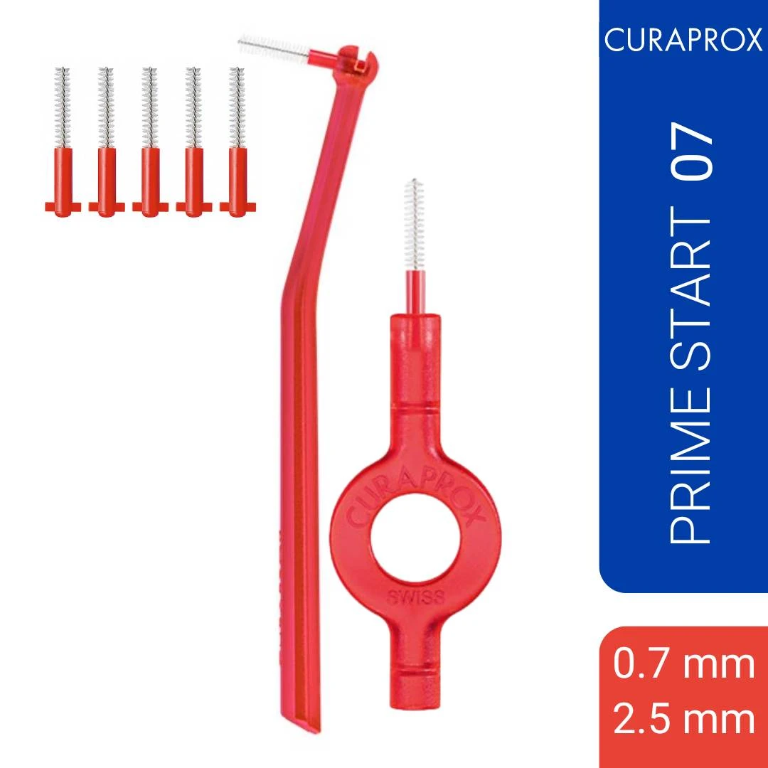 CURAPROX Prime Start 07 Interdentalni Set CRVENI