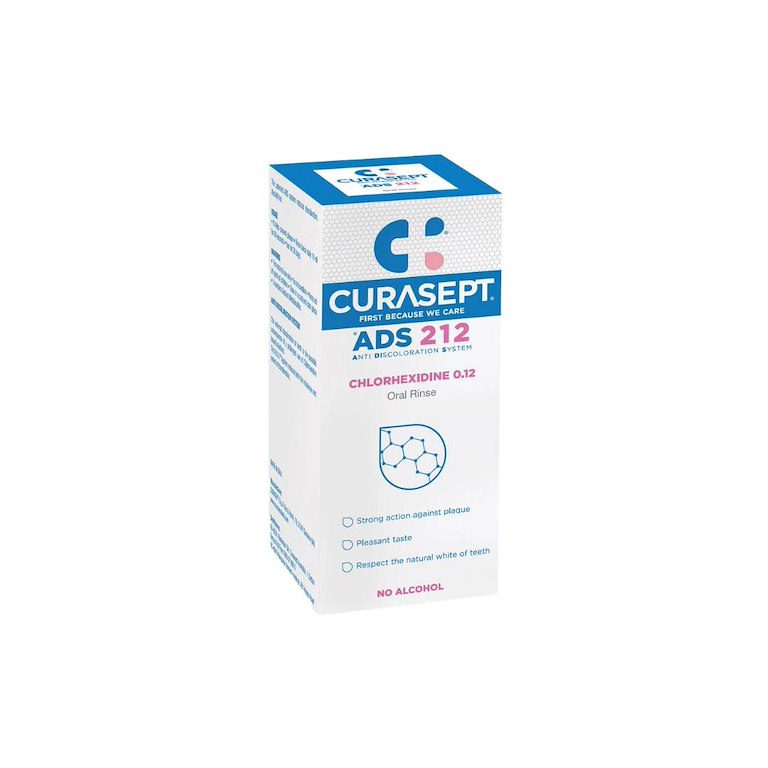 CURASEPT Tečnost ADS 212 sa 0,12% Hlorheksidina 200 mL