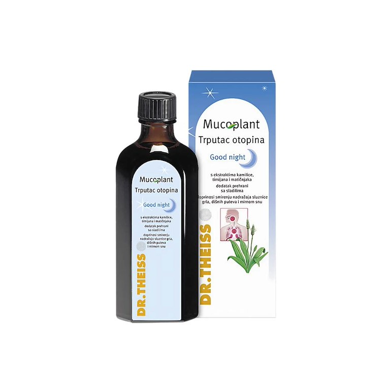 Dr. Theiss Mucoplant Sirup za Laku Noć 100 mL