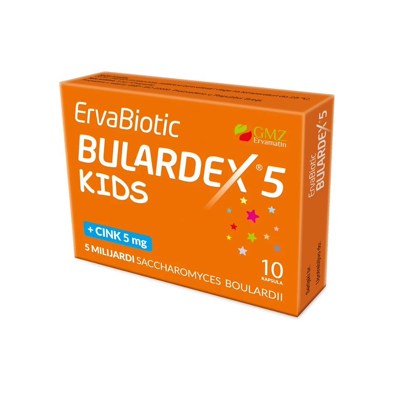 ErvaBiotic Bulardex® 5 KIDS 10 Kapsula Bulardija za Decu