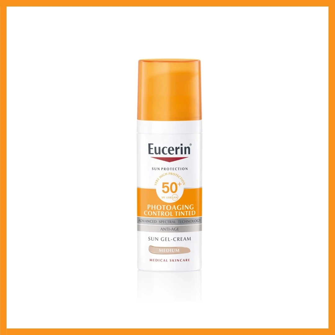 Eucerin® SUN Anti-Age Tonirani Fluid za Zaštitu od Sunca SPF50+ Tamnija 50mL