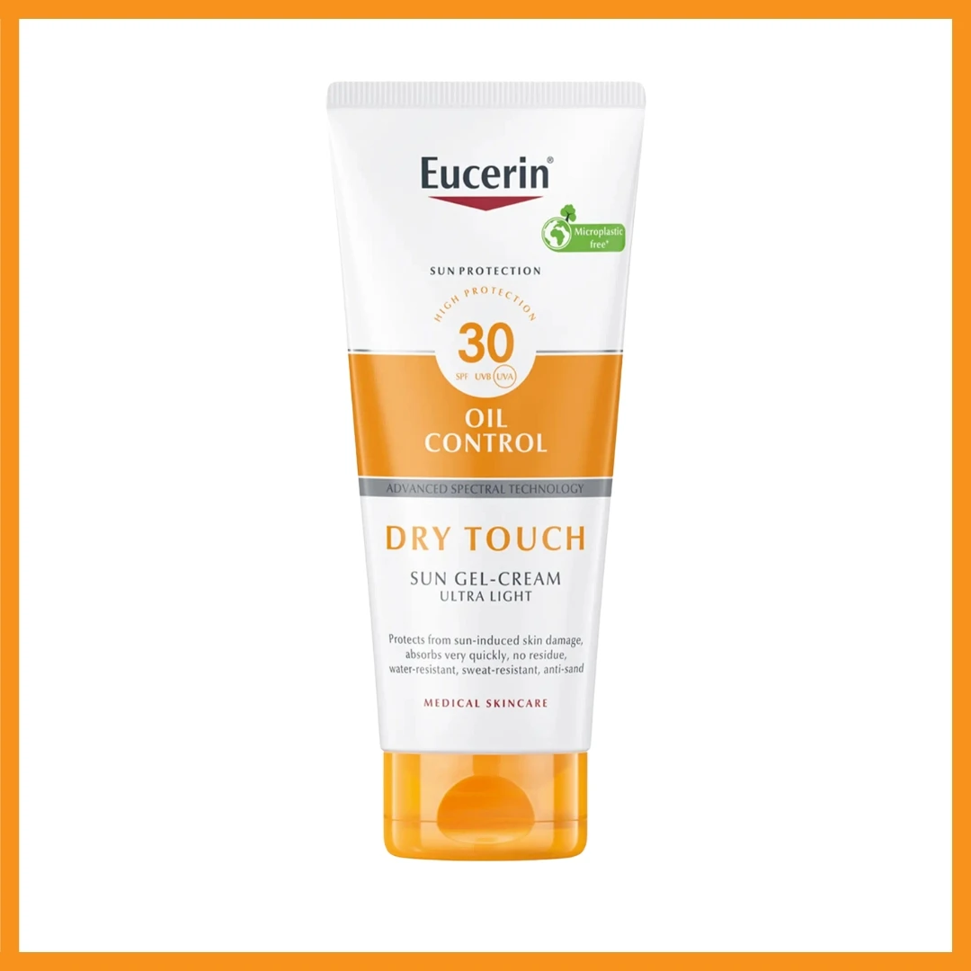 Eucerin® SUN Dry Touch Gel-Krem za Zaštitu Osetljive Kože od Sunca SPF30 200 mL Brzoupijajući