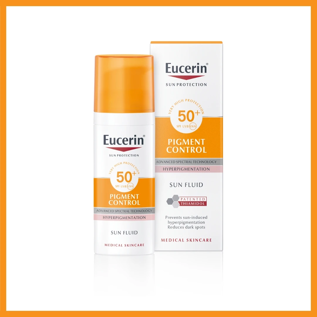 Eucerin® SUN Pigment Control Fluid za Zaštitu od Sunca Protiv Fleka i Hiperpigmetacija SPF50+ 50mL