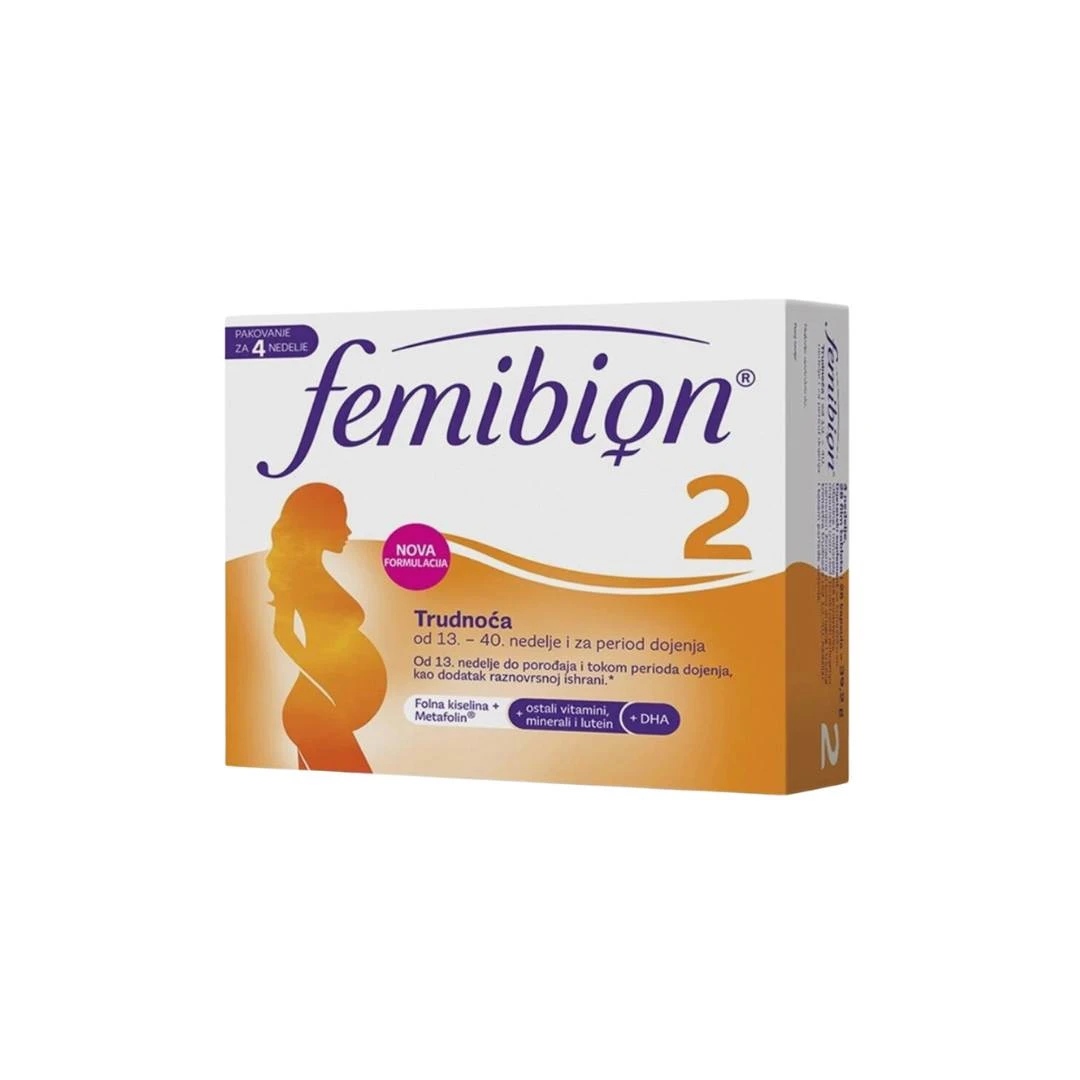 Femibion 2 28 Tableta + 28 Kapsula; Vitamini za Trudnice i Dojilje