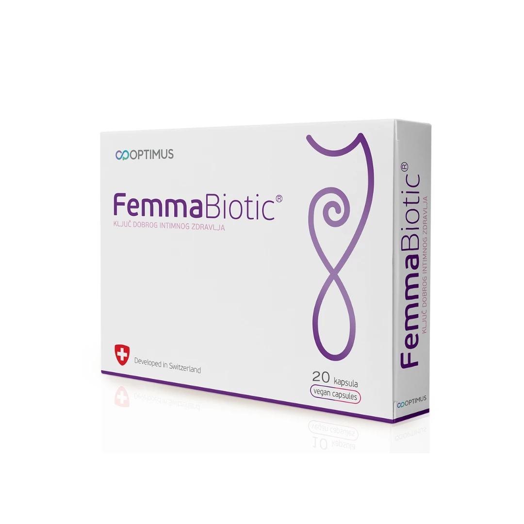 OPTIMUS FemmaBiotic® 20 Vaginalnih Probiotika