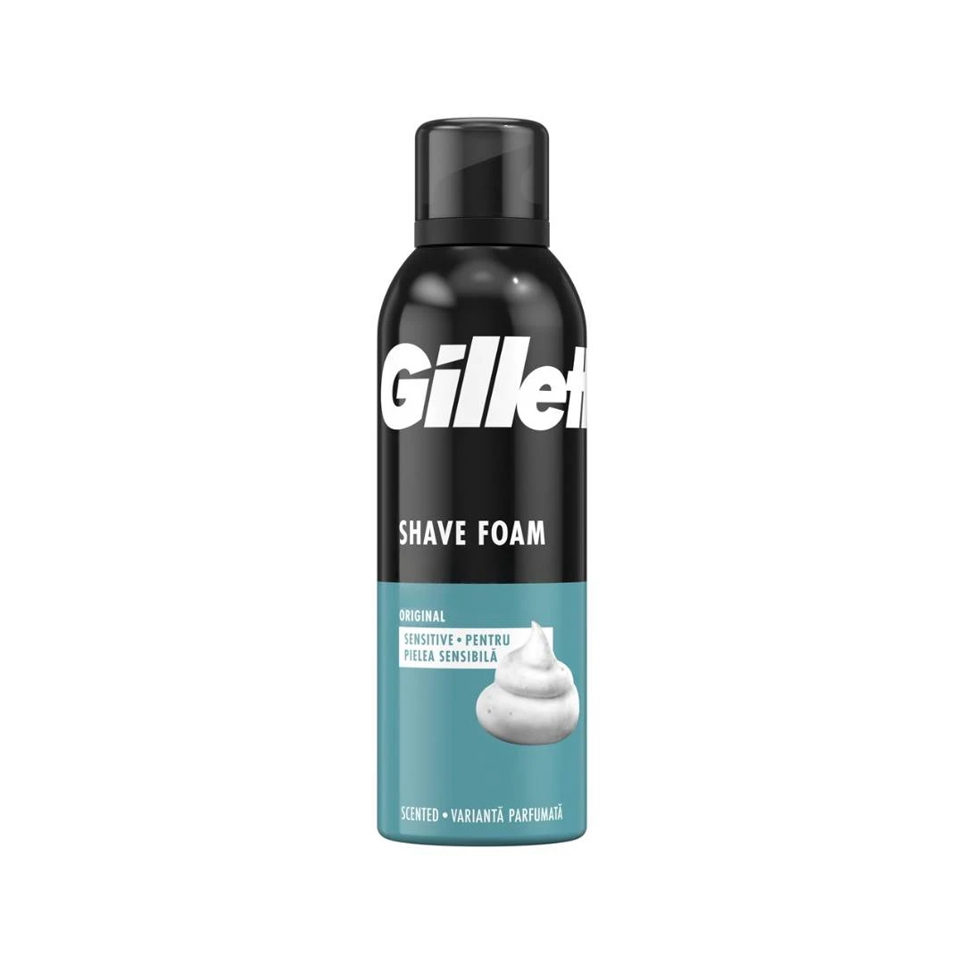 Gillette® Pena za Brijanje Sensitive za Osetljivu Kožu 200 mL