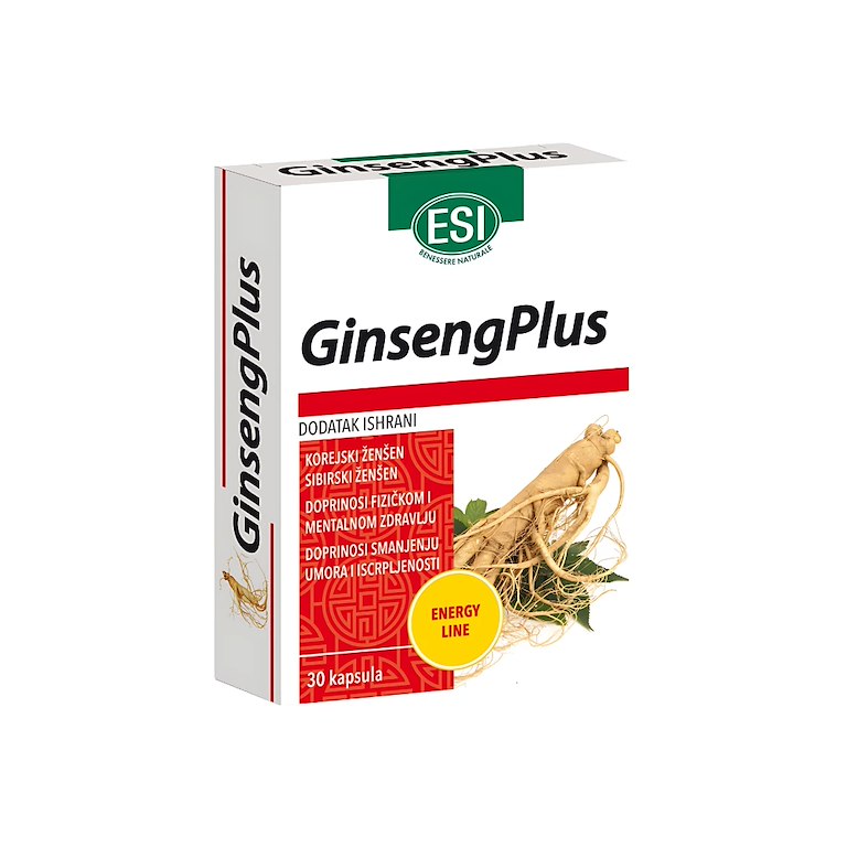 ESI GinsengPlus 30 Kapsula Žen Šen