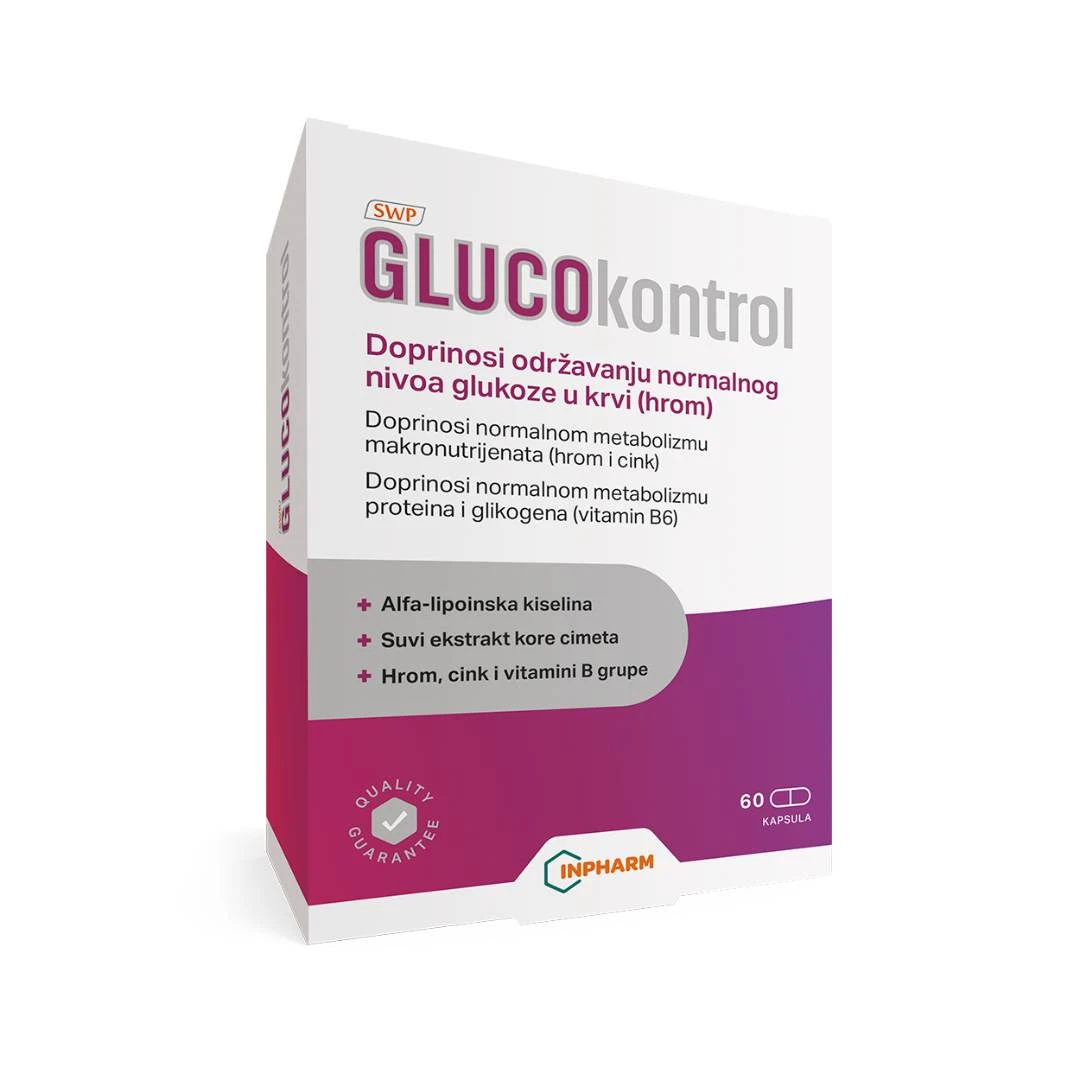 INPHARM GLUCOkontrol 60 Kapsula