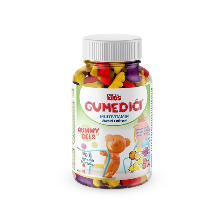 PROTECT KIDS Gumedići Multivitamin 60 Gumenih Bombona