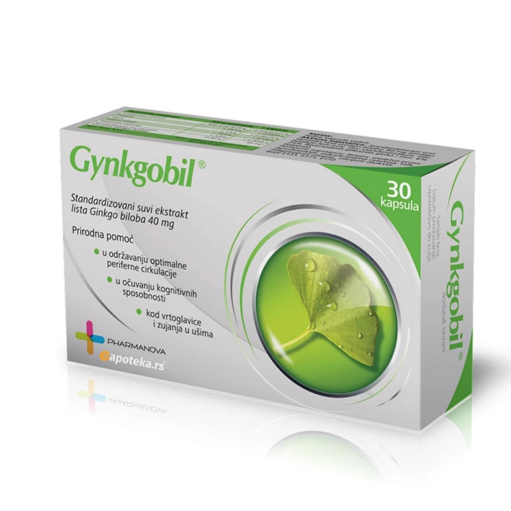 Gynkgobil® 40 mg 30 Kapsula