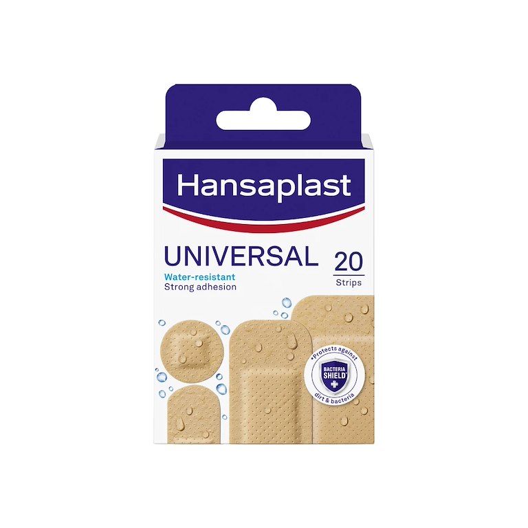 Hansaplast UNIVERSAL 20 Vodootpotnih Flastera