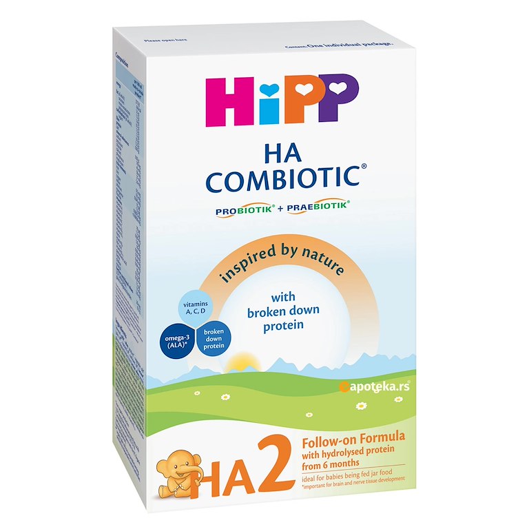 HIPP Mleko za Bebe HA 2 COMBIOTIC® 350g