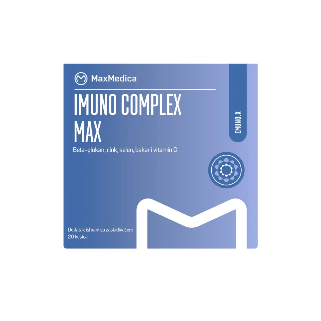 MaxMedica Imuno Complex MAX 20 Kesica Beta Glukan