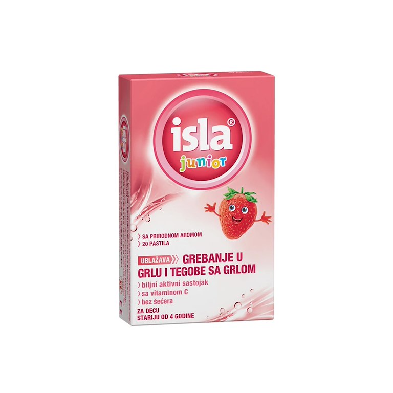 isla® Junior 20 Pastila sa Islandskim Lišajem