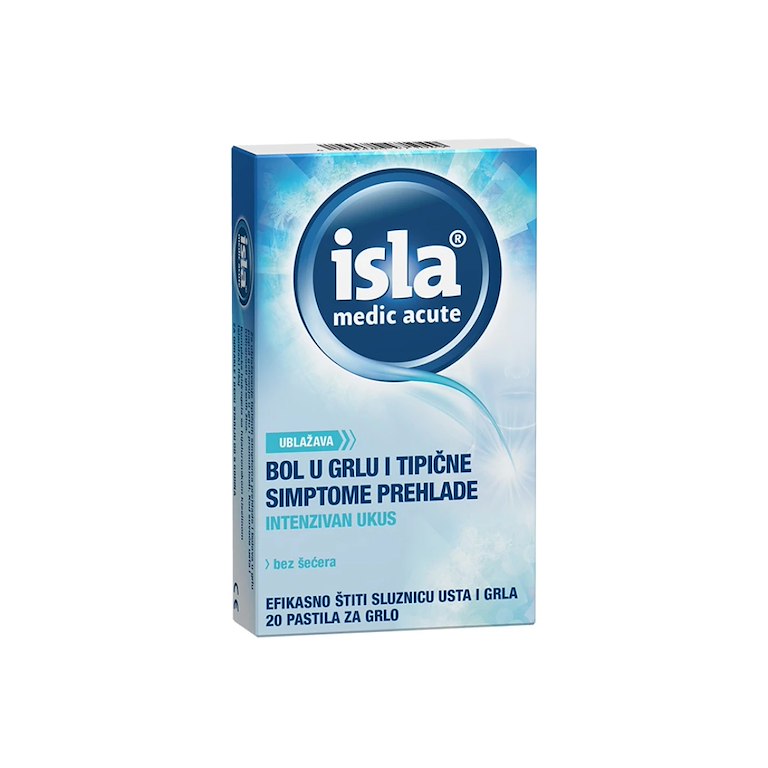 isla® MEDIC Acute 20 Pastila sa Islandsim Lišajem