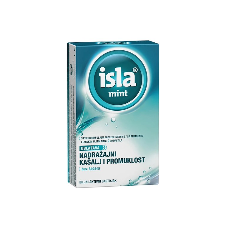 isla® MINT 60 Pastila sa Islandskim Lišajem