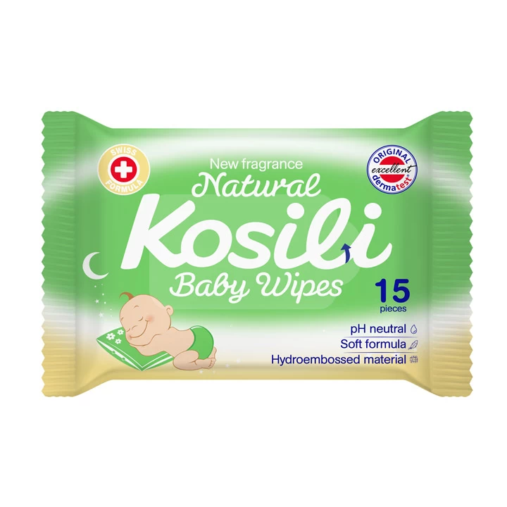 Kosili Natural Baby 15 Vlažnih Maramica